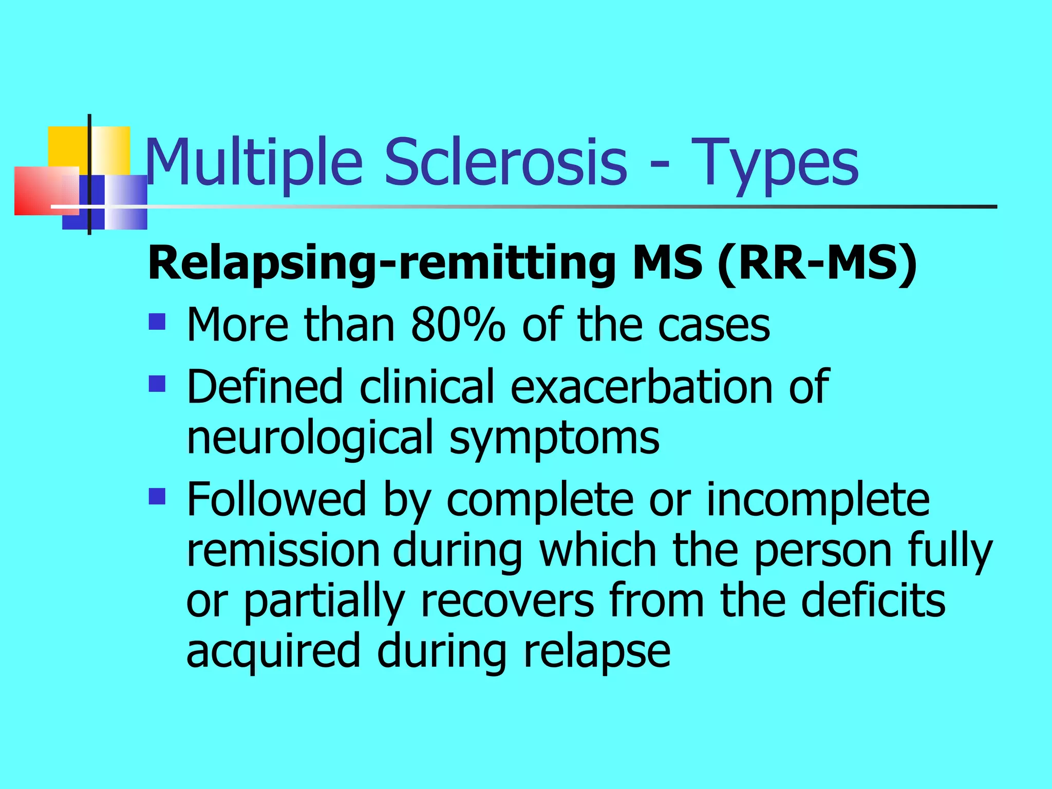 Multiple Sclerosis | PPT | Physical Therapy | Wellness