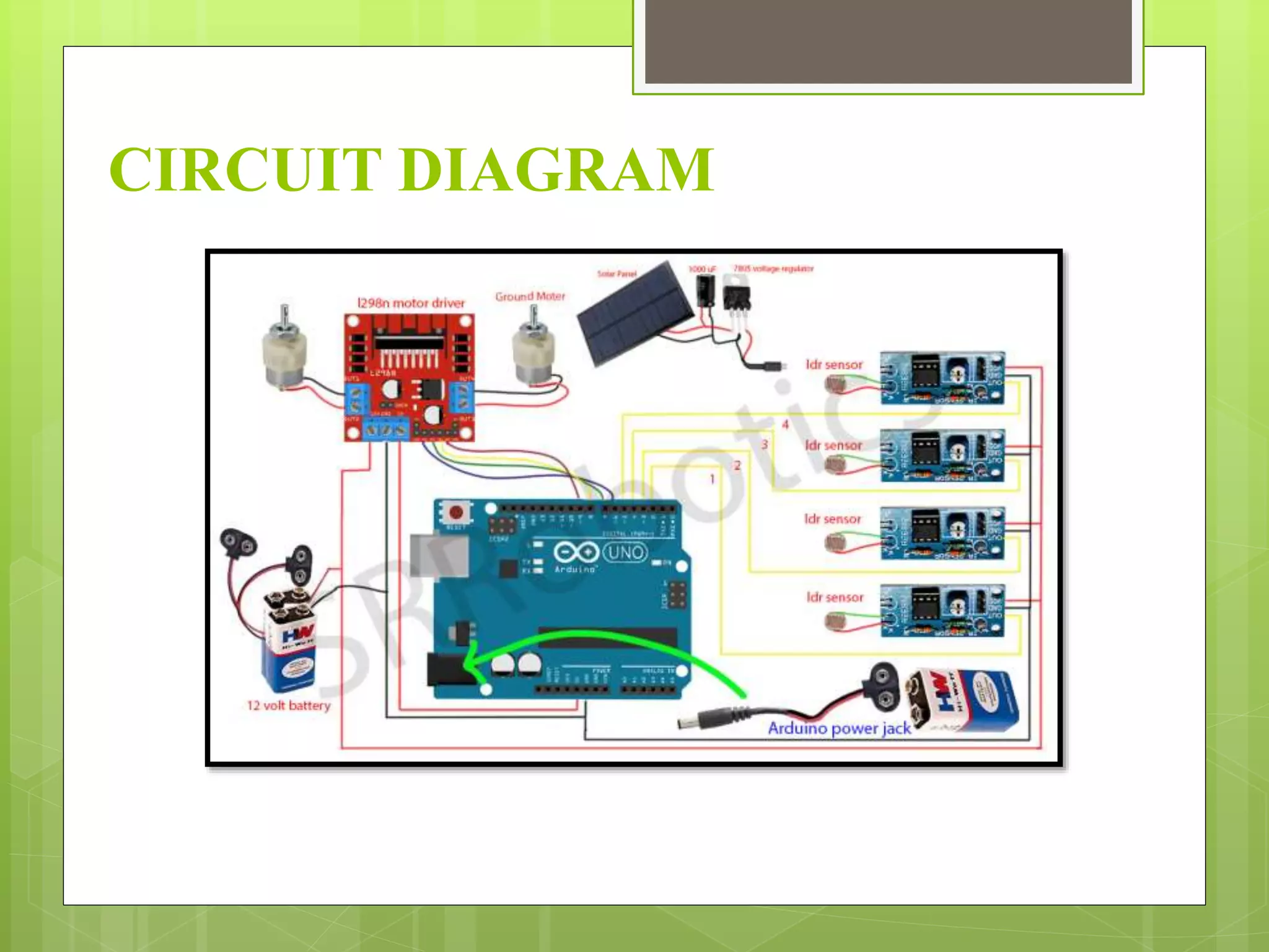 Microcontroller Based Dual Axis Solar Tracker Ppt