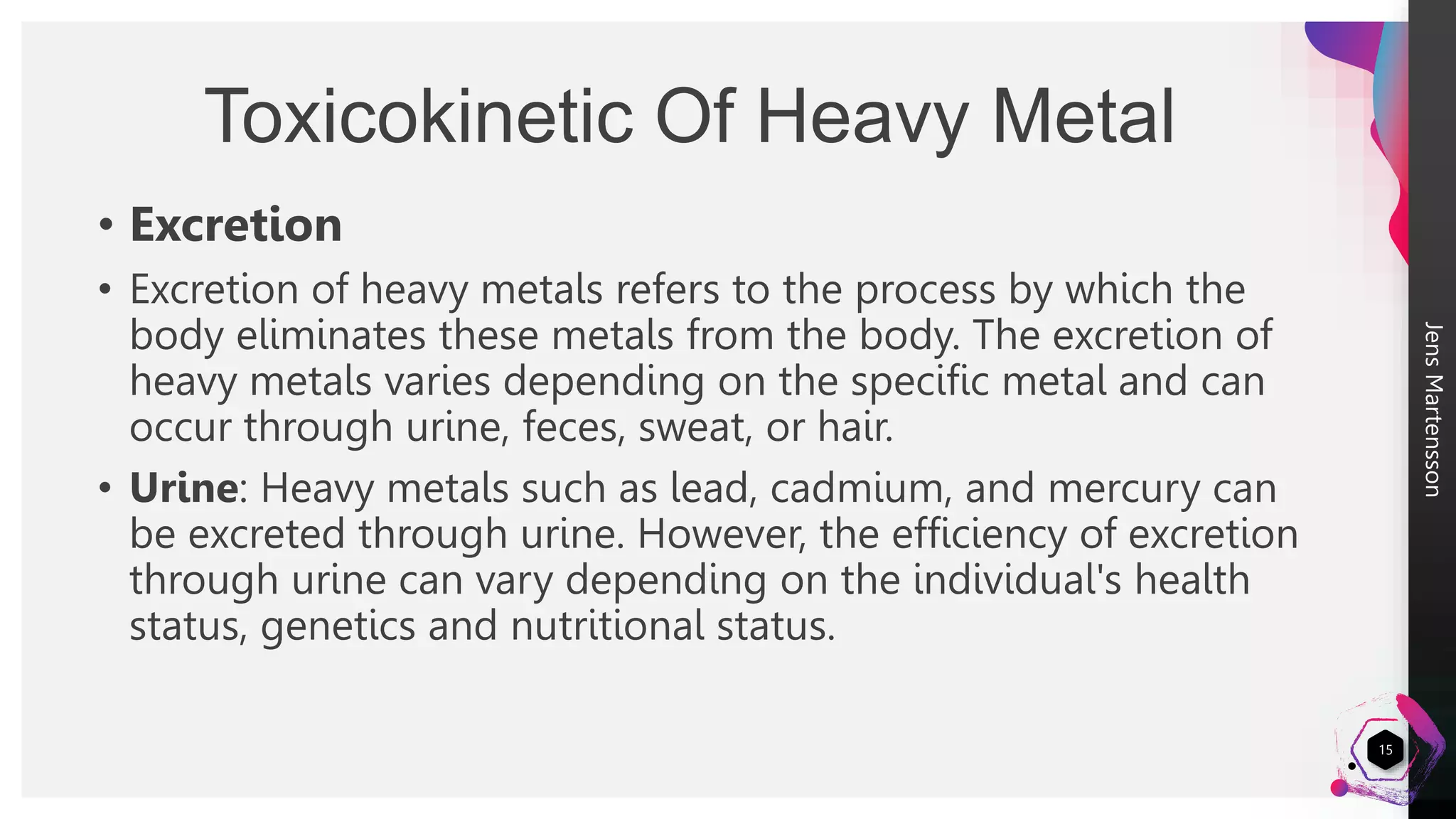 Heavy metals and risk management | PPTX