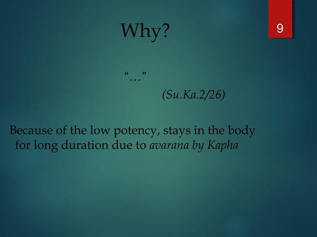 CLASSICAL AND CONTEMPORARY RELEVANCE OF DOOSHI VISHA | PPT