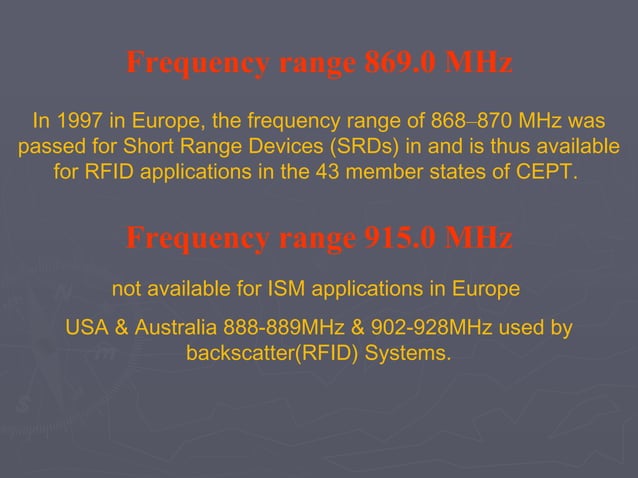 Frequency Ranges and Radio Licensing Regulations | PPT