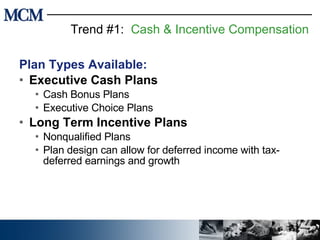 Trends in Executive Benefits | PPT