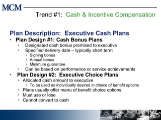 Trends in Executive Benefits | PPT