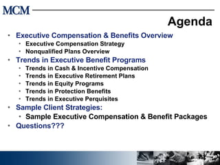 Trends in Executive Benefits | PPT