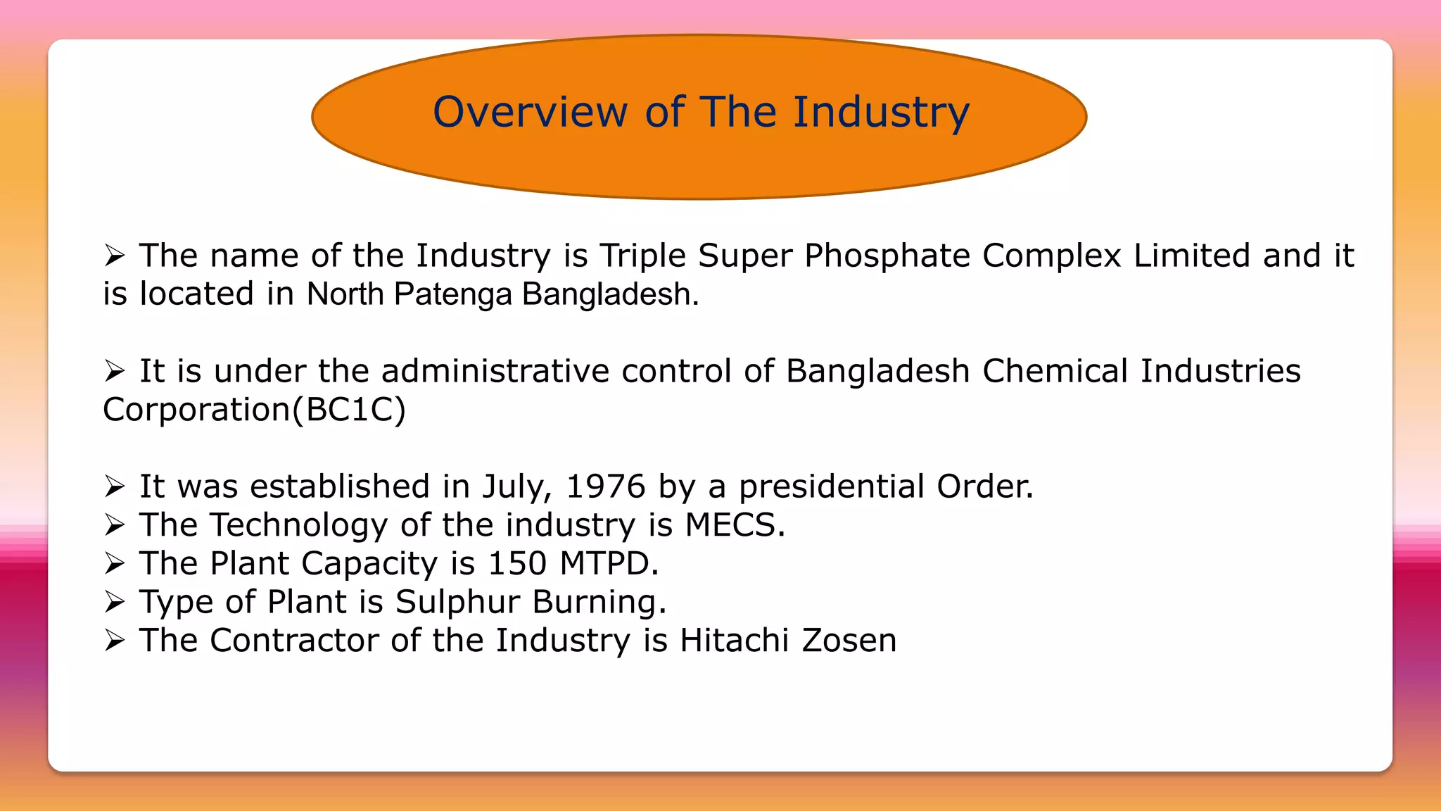 Slides for Triple Super Phosphate(TSP) | PPTX