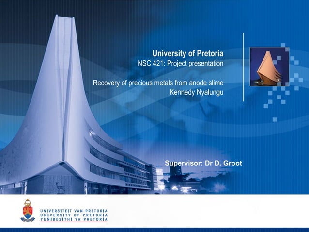 Leaching of coppe anode slimes from copper electrowinning | PDF ...