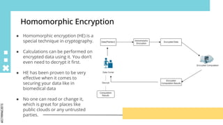Hybrid approach for safer medical diagnosis using Privacy preserving Machine learning | PPT