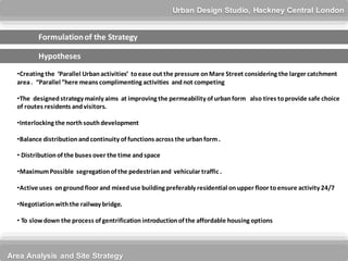 Urban design strategy of S N E I N T O N M A R K E T 21 1-2010 | PPT