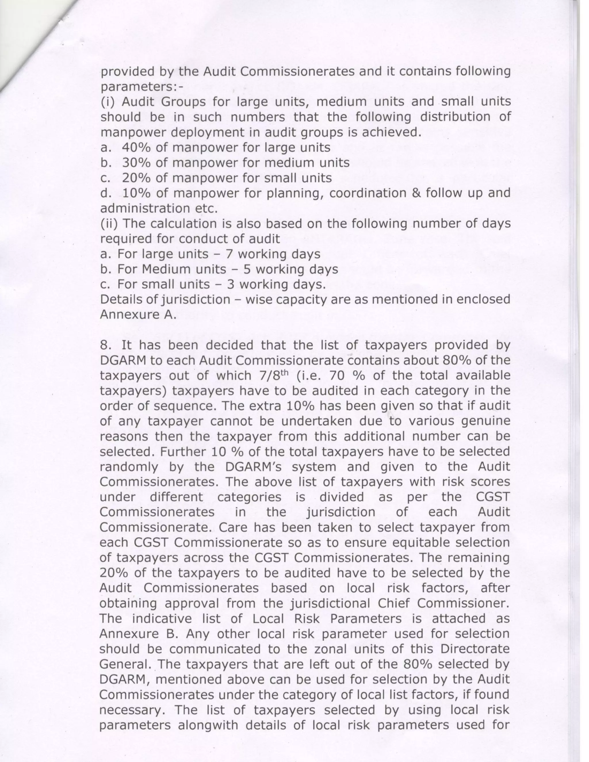 All about GST Department's Audit under section 65 of CGST Act | PDF