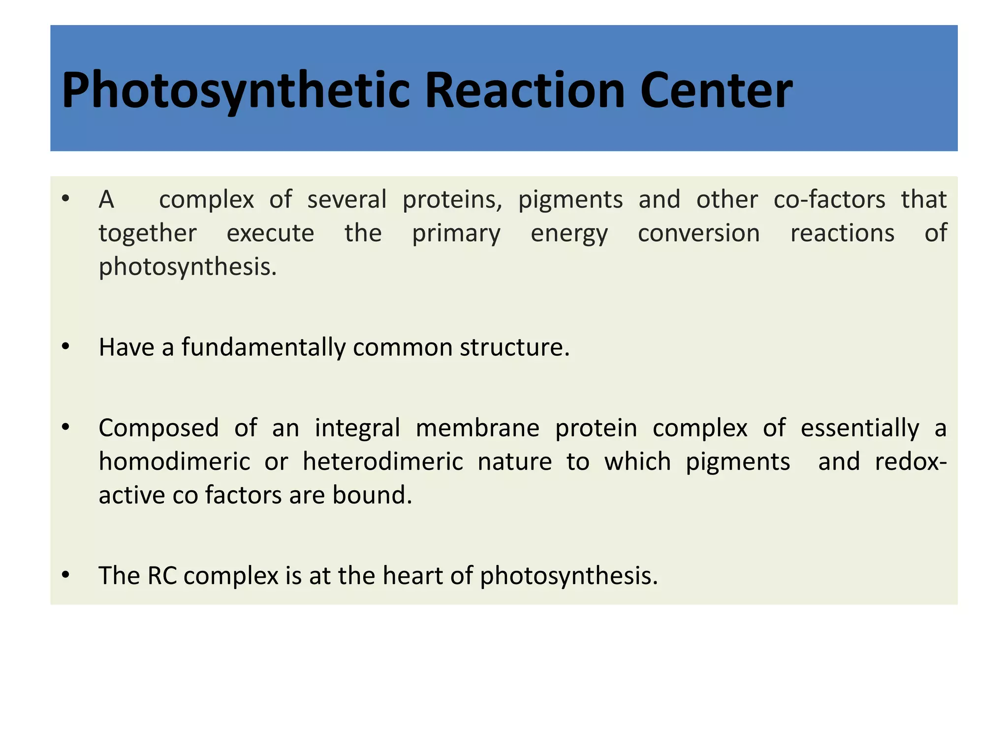 Evolution of photosynthesis | PPTX
