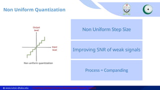 Quantization of Signal, Communication System | PPTX
