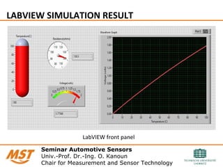 WHEATSTONE BRIDGE CIRCUIT DESIGN AND SIMULATION FOR TEMPERATURE SENSOR | PPT