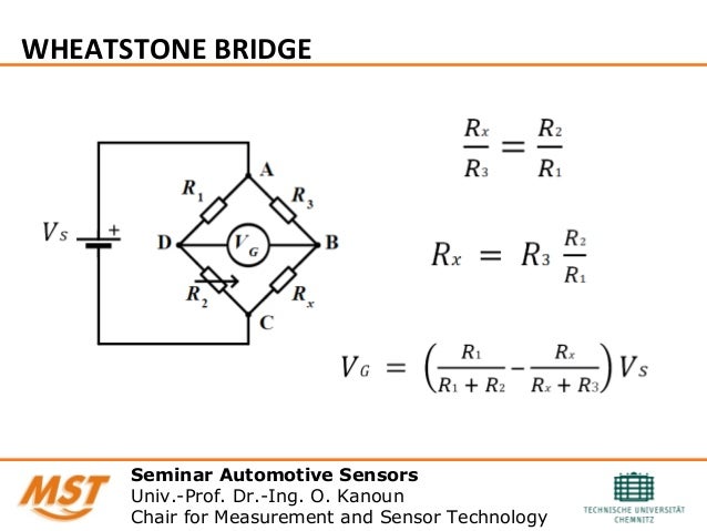 Wheatstone Bridge Circuit Design And Simulation For Temperature Senso…
