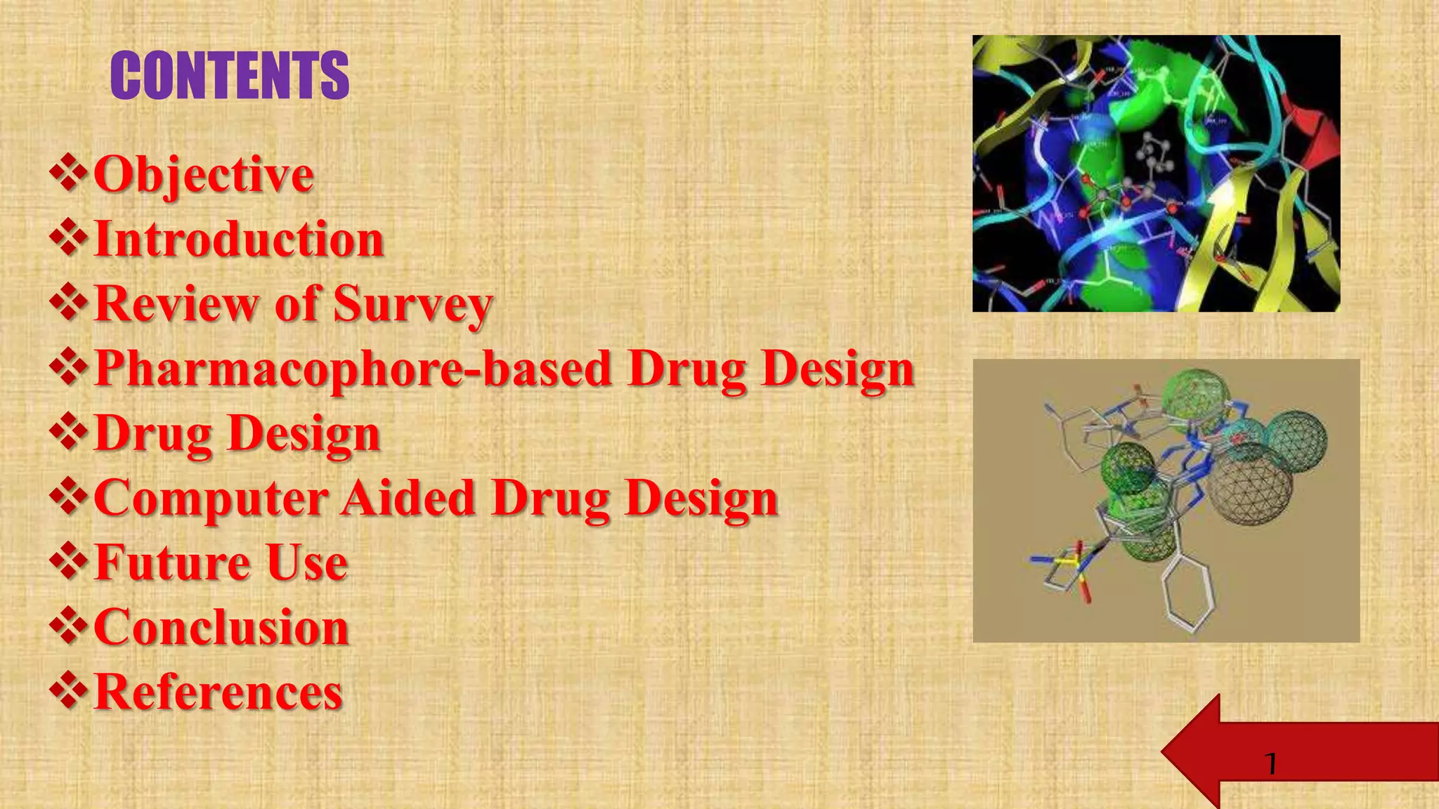 Pharmacophore Modeling in Drug Designing | PPTX