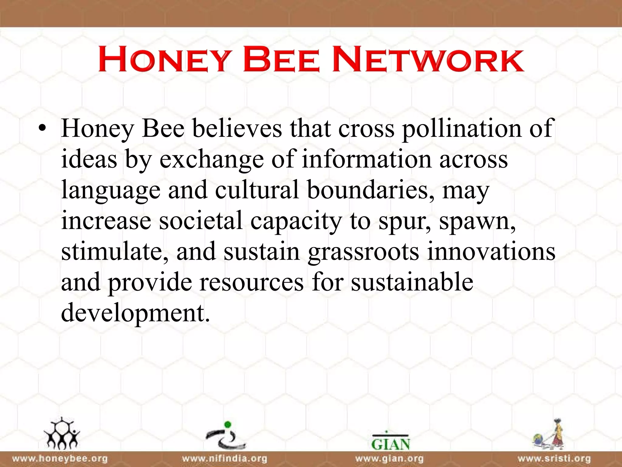 Honey bee network | PPT