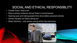 Final presentation Tesla management project(Swinburne University) | PPTX