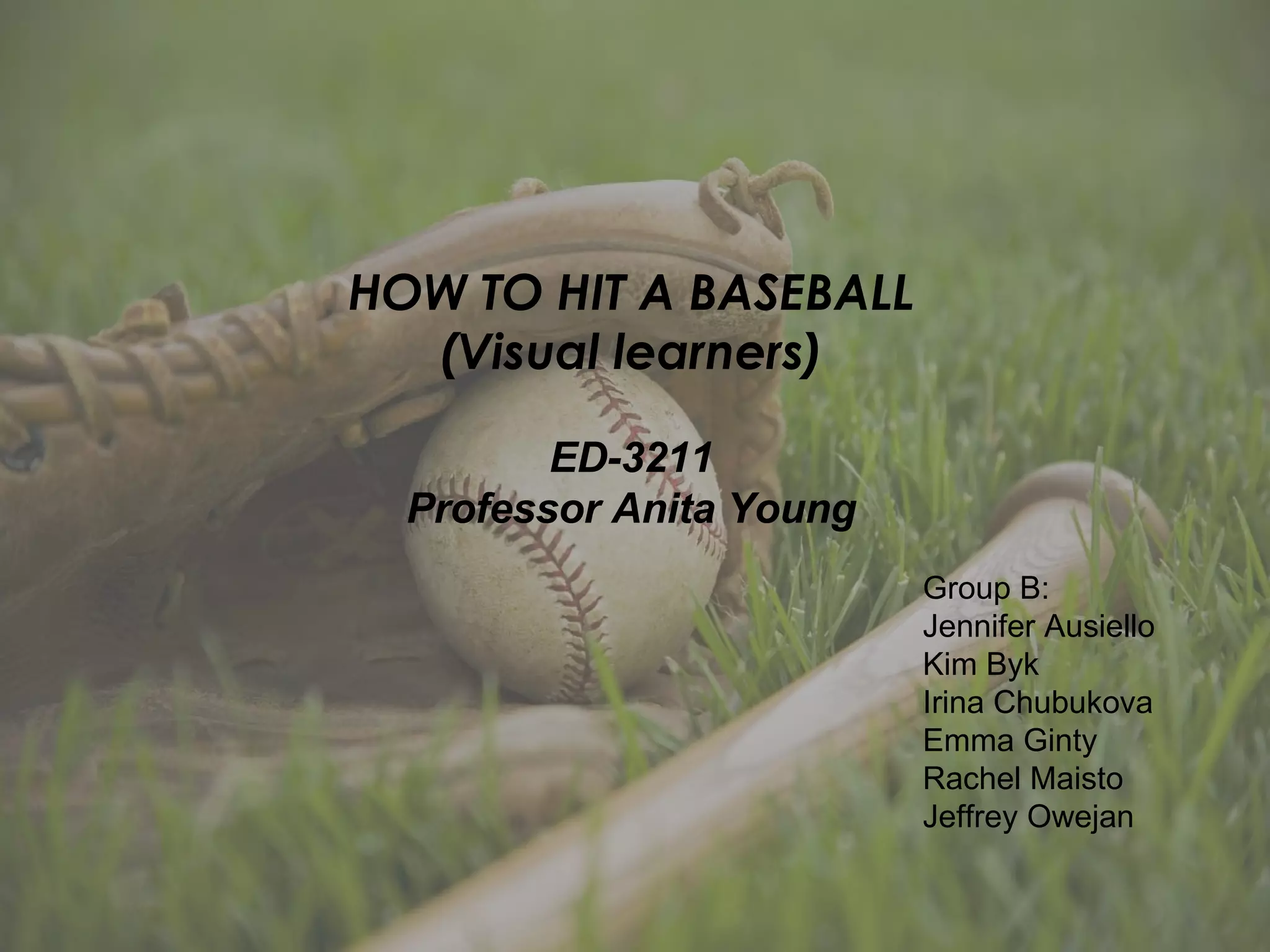 Final Presentation Baseball | PPT