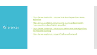 Machine Learning Final presentation | PPTX