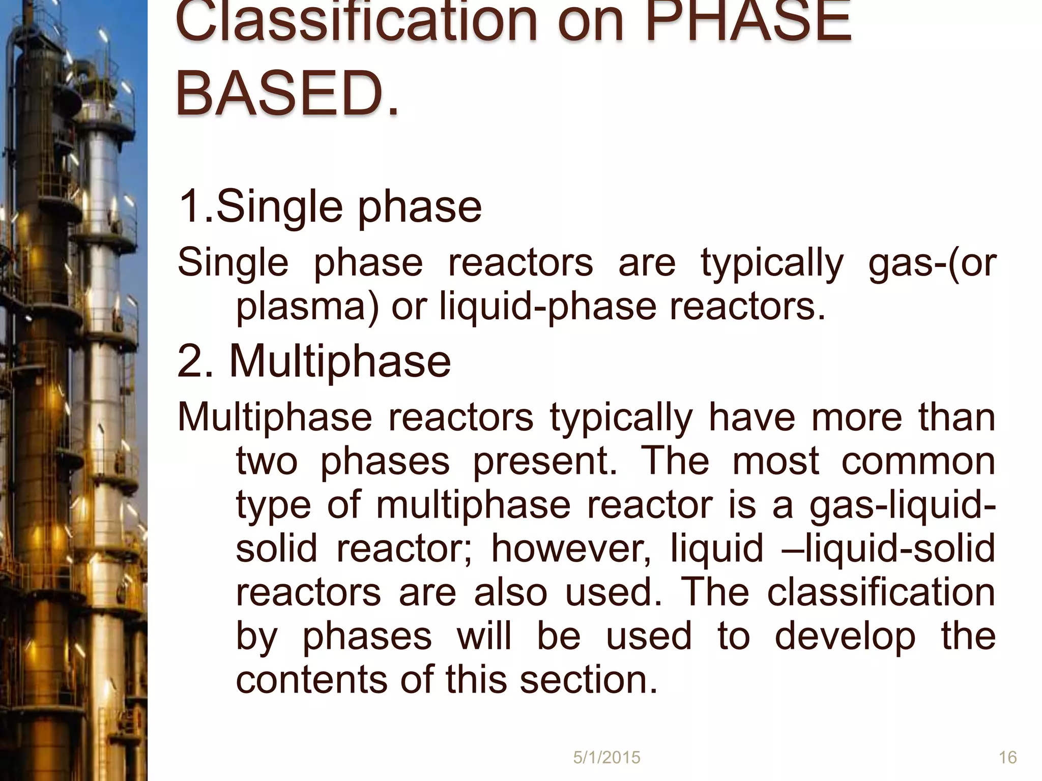 Chemial Reactor by Manish | PPTX