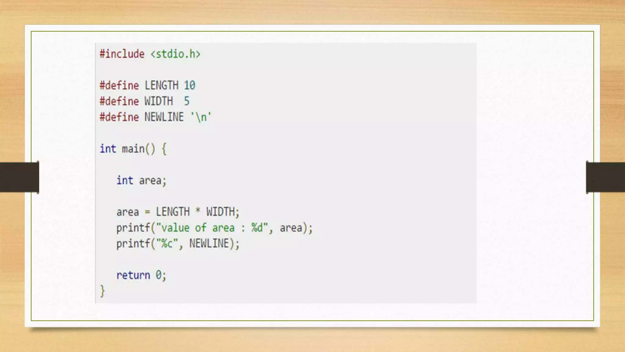 Basic C Structure and related terms with example | PPTX