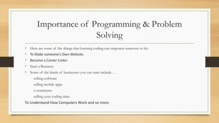 Basic C Structure and related terms with example | PPTX