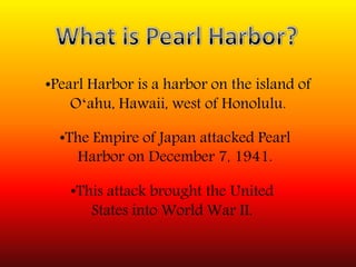 Multi media lesson (Pearl Harbor) | PDF