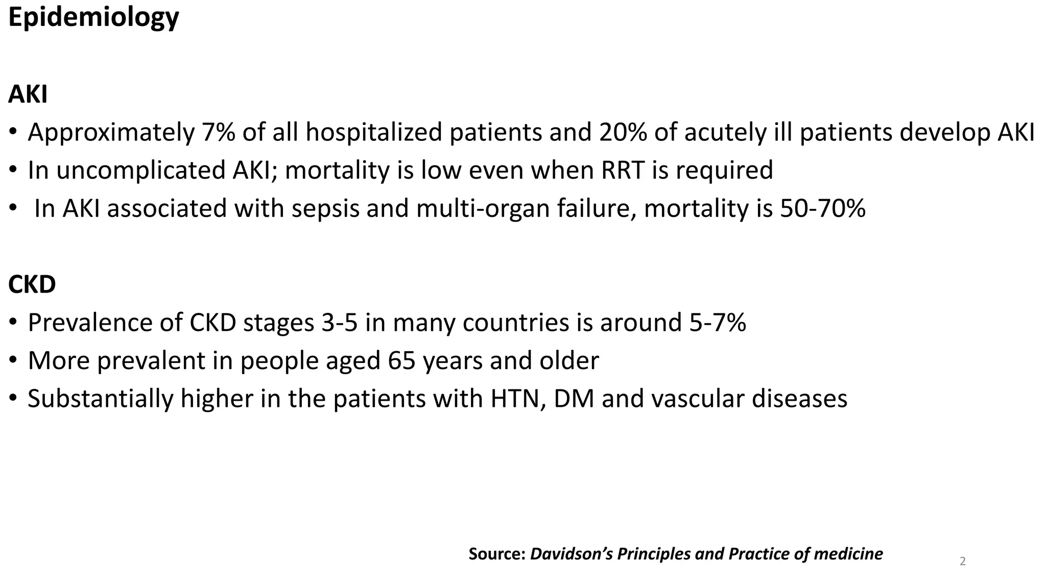Final presentation on Acute kidney injury AKI and Chronic kidney disease CKD in TUTH emergency ...