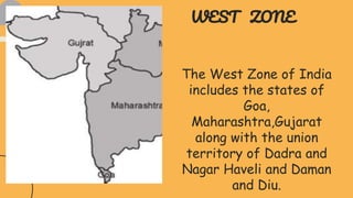 Zones of india | PPTX
