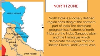 Zones of india | PPTX