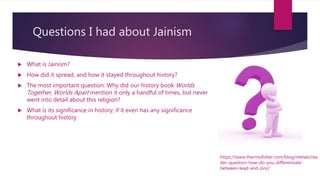 Final presentation for history jainism | PPTX