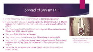 Final presentation for history jainism | PPTX