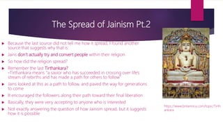 Final presentation for history jainism | PPTX