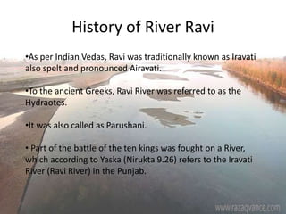 River Ravi Situation | PPT