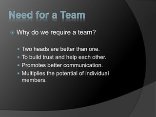 Team building | PPTX