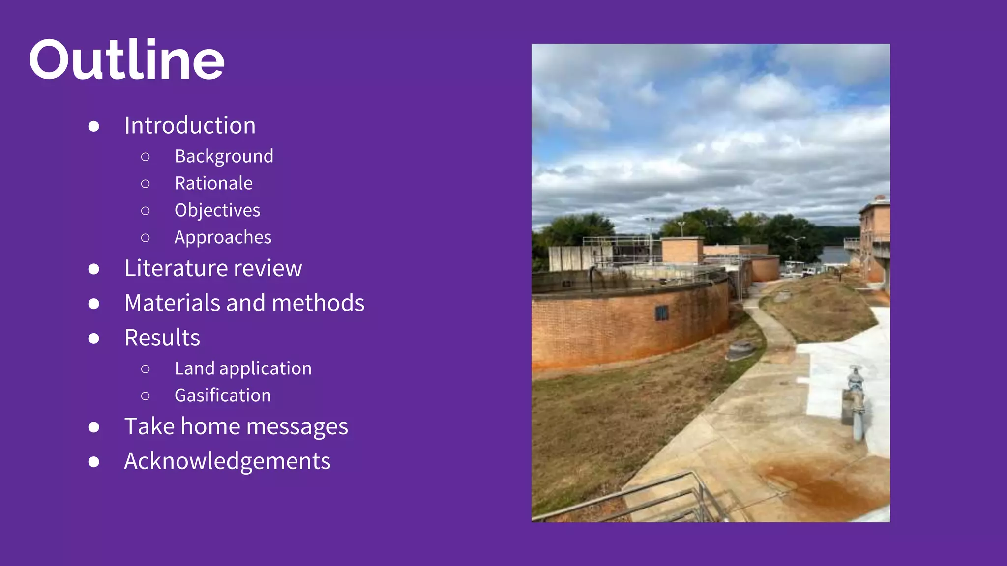 Final presentation for utilization of biosludge | PPTX