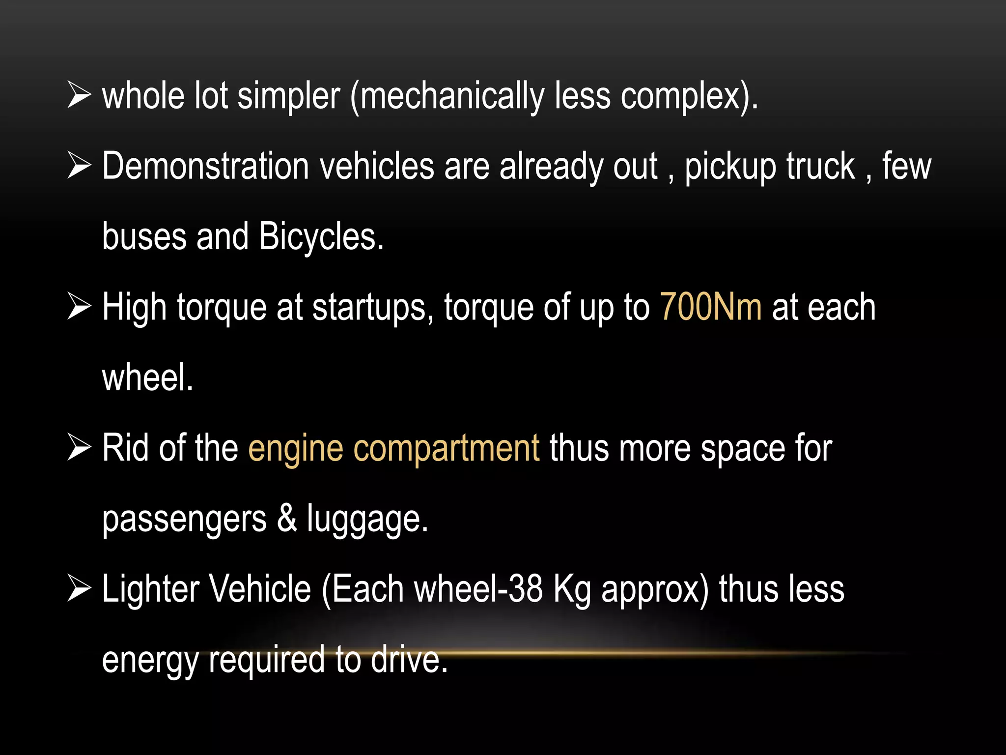 In-wheel Hubless motor system | PPTX