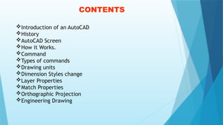 internship on integrated autocad based on 2 dimensions and 3 dimensions ...