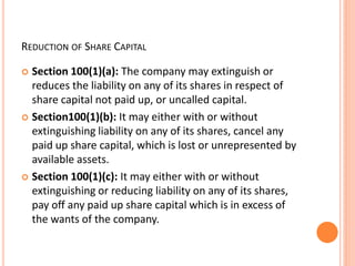 Issue of Capital | PDF
