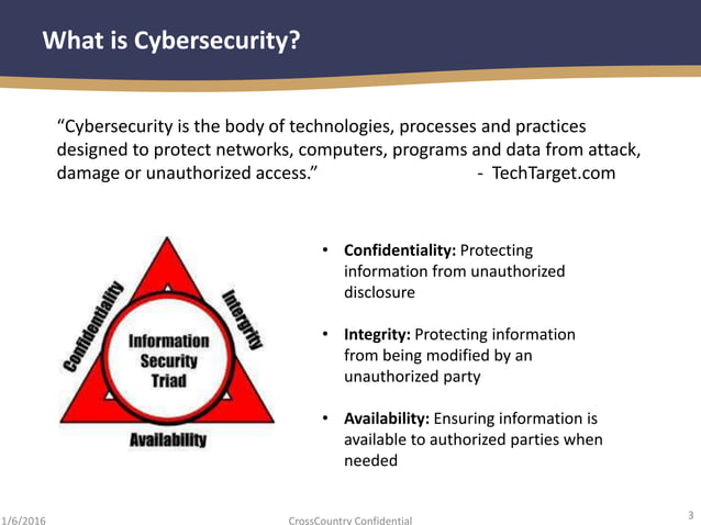 Final presentation january iia cybersecurity securing your 2016 audit ...