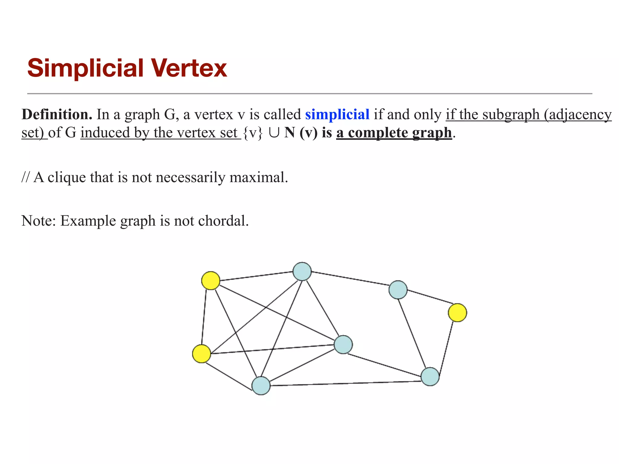 LexBFS-Minimal VertexSeparators Final Presentation | PDF