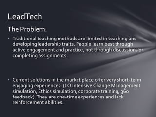 Final presentation lead tech | PPT
