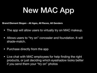 Branding Plan MAC Cosmetics | PDF