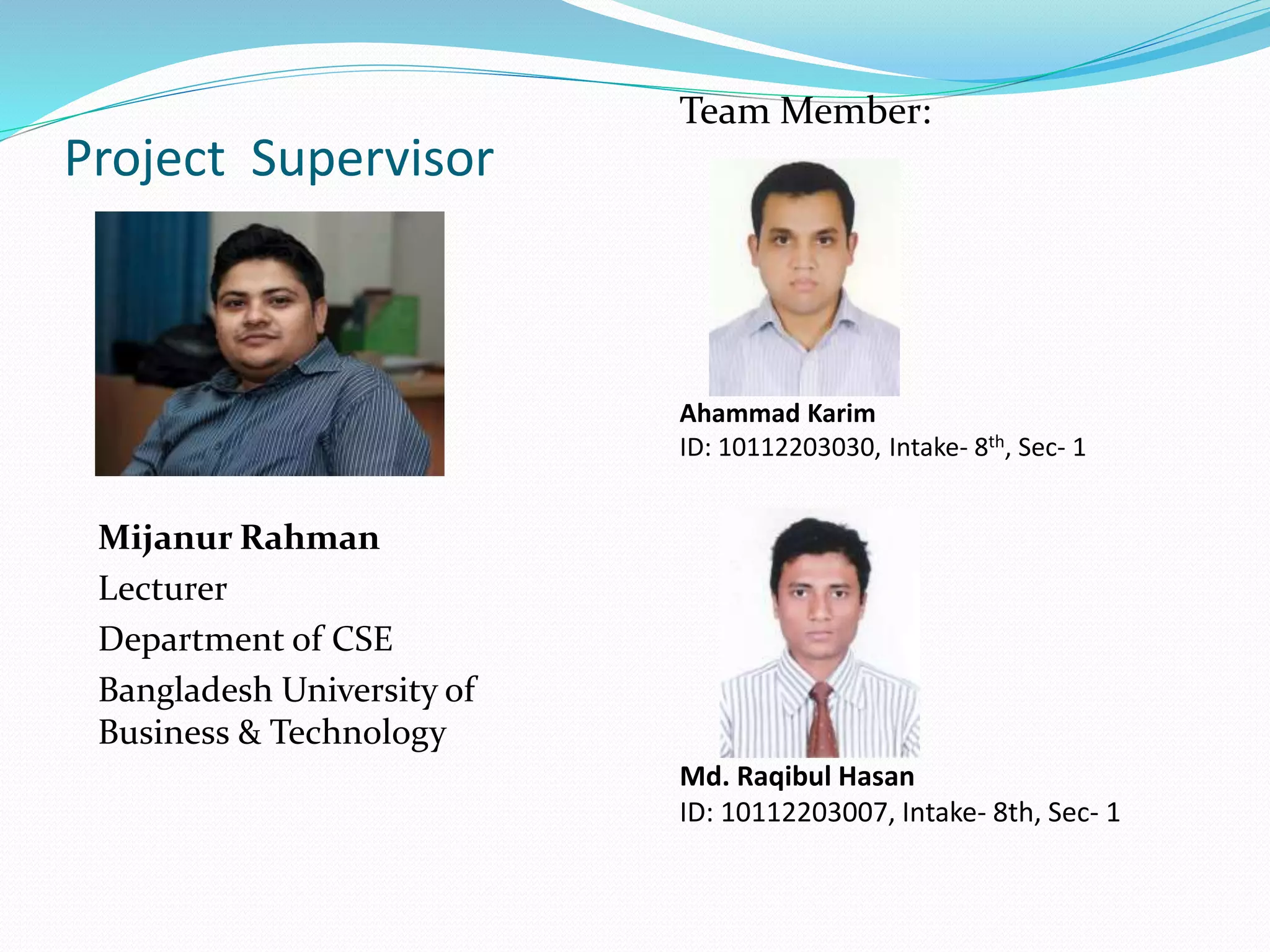 CSE Final Year Project Presentation on Android Application | PPTX