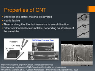 Carbon Nanotubes: Biz Model for Testing and Simulation | PDF