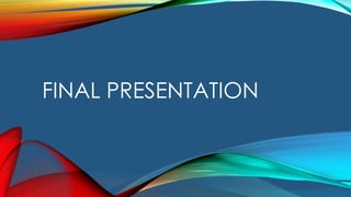 Final presentation networking Finished | PPTX
