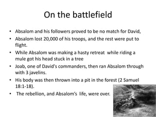 Absalom | PPTX