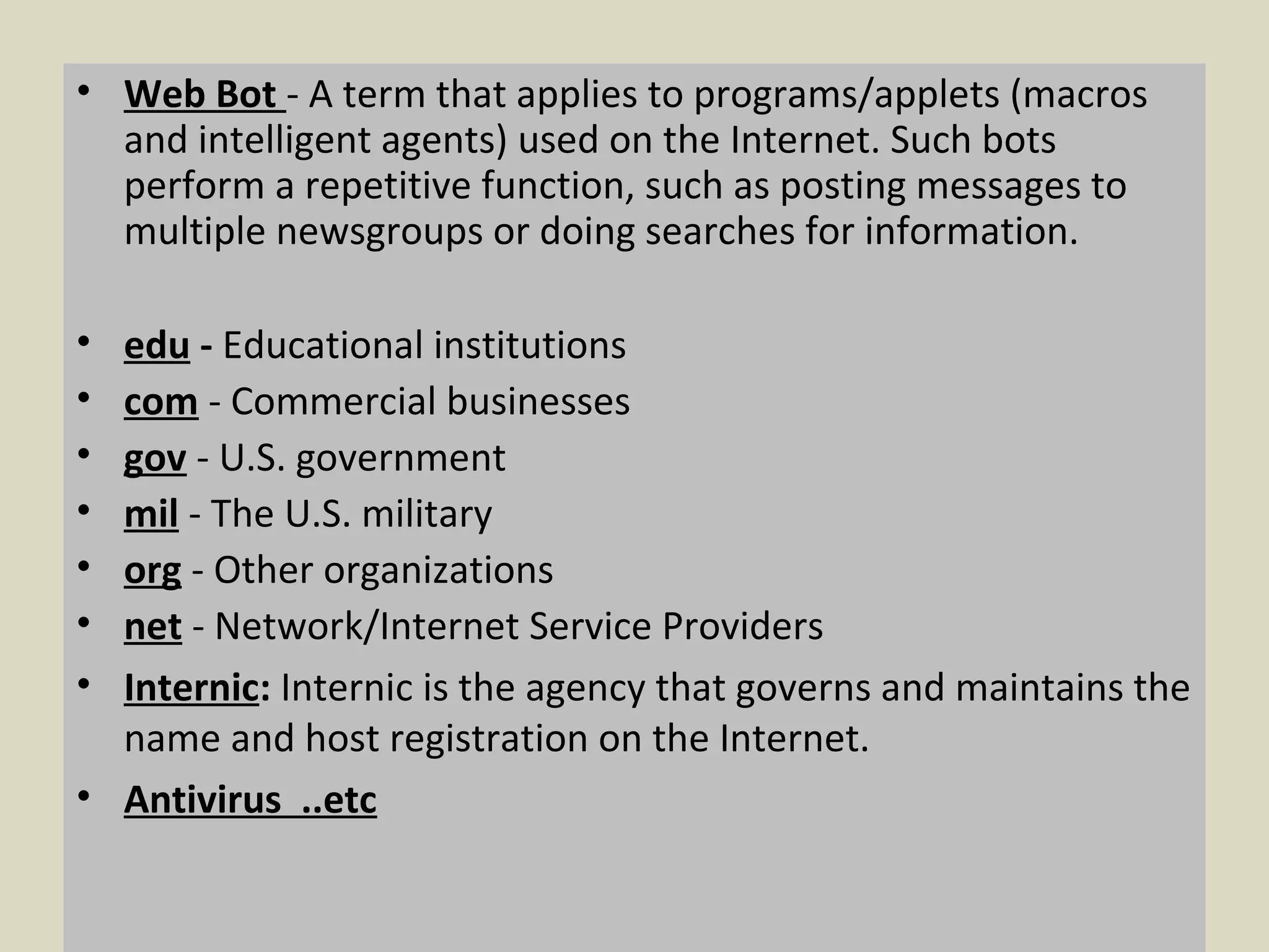 History of Internet and advantages of internet | PPT