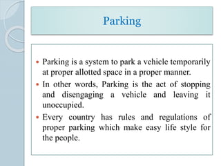 Final presentation of parking | PPT