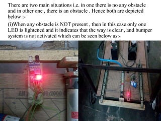 automatic braking system and brake actuation before collison | PPTX