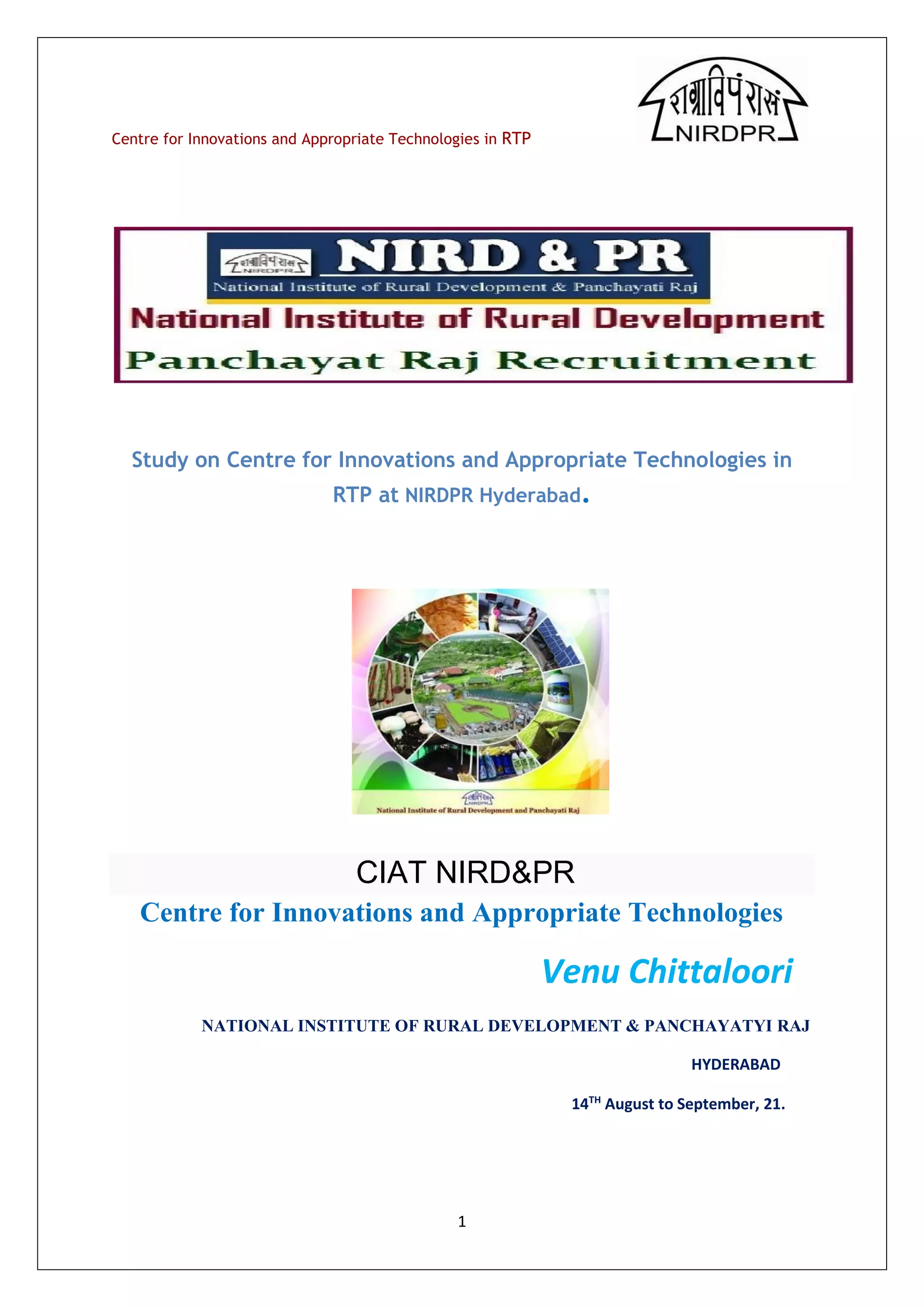 Final presentation of rtp pcpgs | PDF